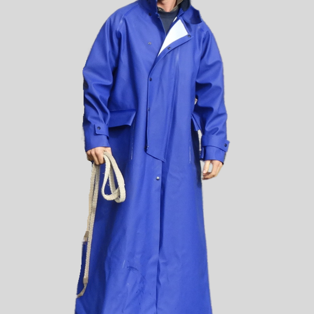 Full-length raincoat for riding | Neverleak Raincoats